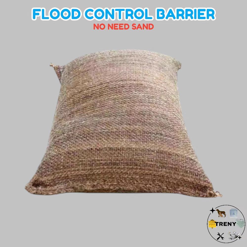 TRENY Flood Control Canvas Sandbag Thickened Waterproof Empty Sand Bag ...