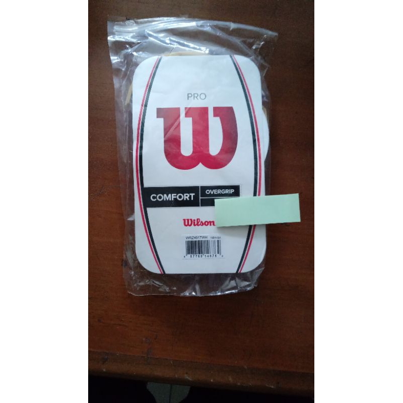 Wilson Pro Comfort Overgrips white | Shopee Malaysia