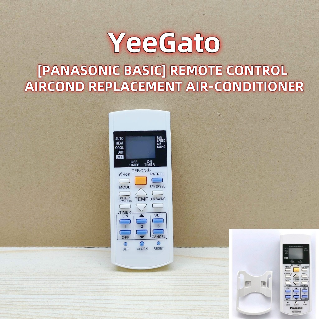[PANASONIC BASIC] REMOTE CONTROL AIRCOND REPLACEMENT AIR-CONDITIONER ...