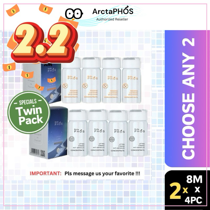 【Value Twin Pack】 ArctaPHOS Concentrate (2x4x8ml) | Shopee Malaysia