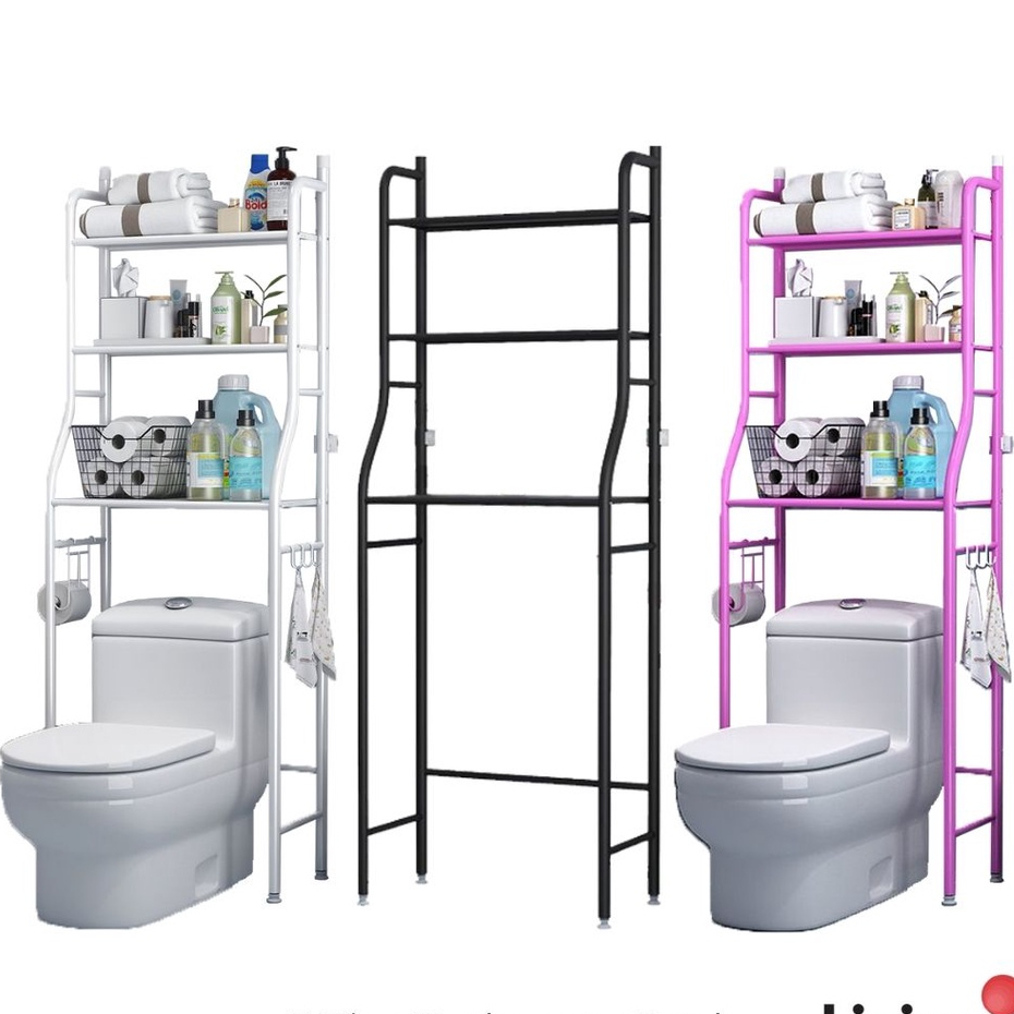 3 Tier Bathroom Rack Toilet Rack Large Size Toilet Rack Multiple Color ...