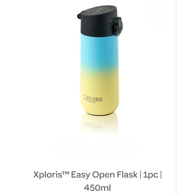 Tupperware Xploris Easy Open Flask 450ml with Gift Box | Shopee Malaysia