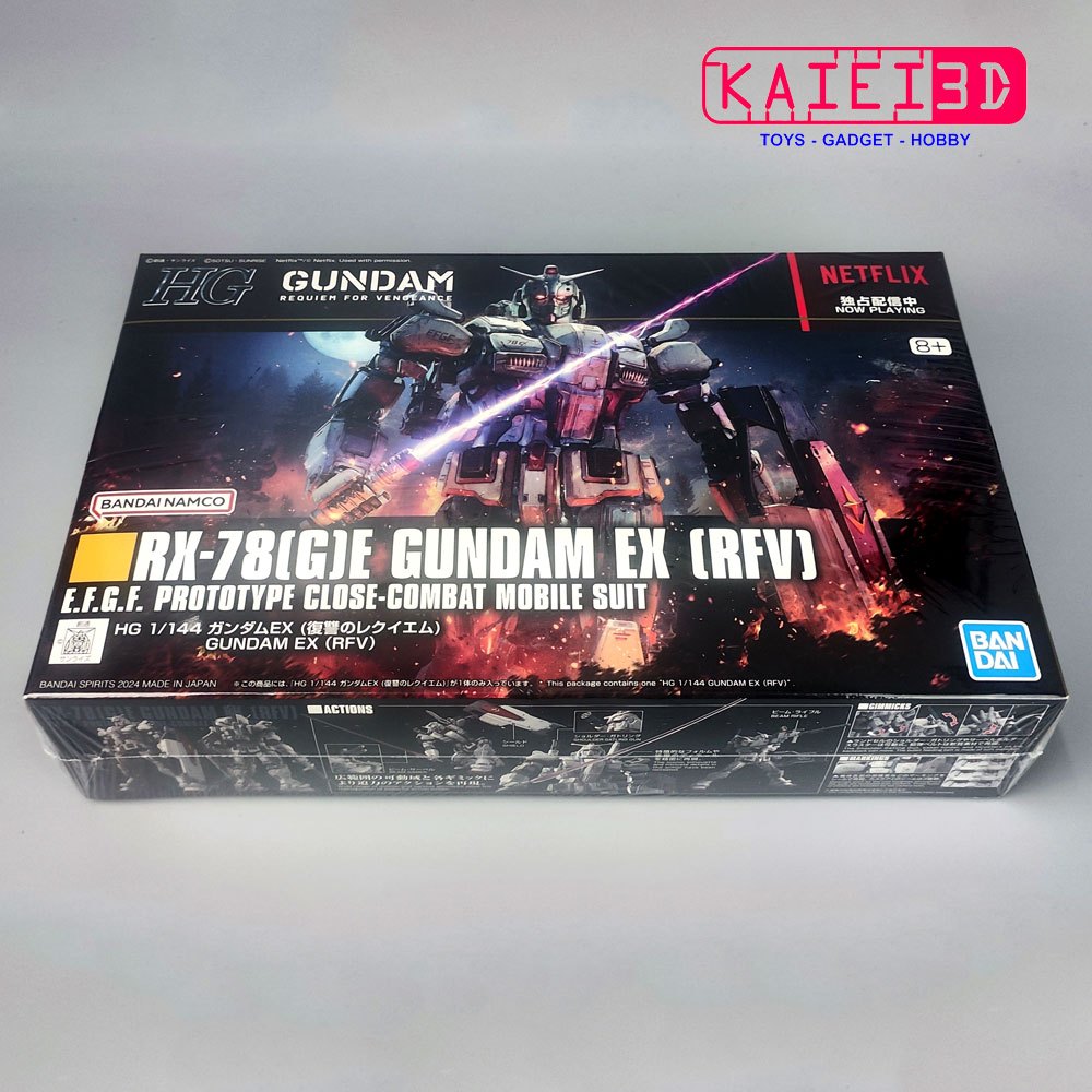 Bandai HG 1/144 Gundam EX (Gundam: Requiem for Vengeance/Ready stock) | Shopee Malaysia