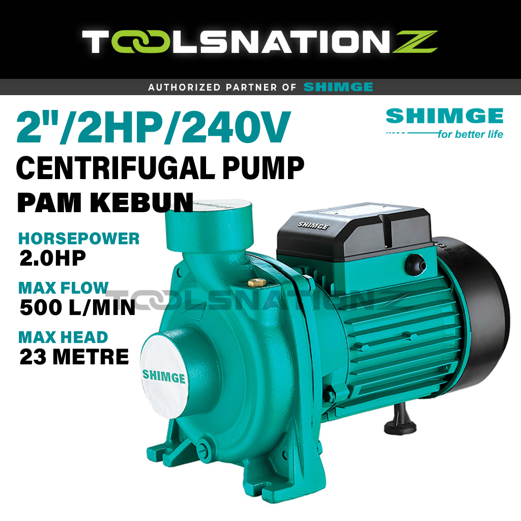 SHIMGE 2"/3" Centrifugal Water Pump 2HP/3HP Pam Air Kebun Pam Air Siput ...