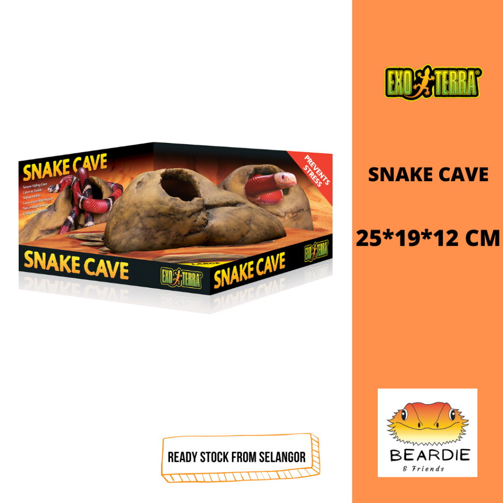 EXO TERRA SNAKE CAVE HIDE HIDEOUT LARGE (PT2847) | Shopee Malaysia