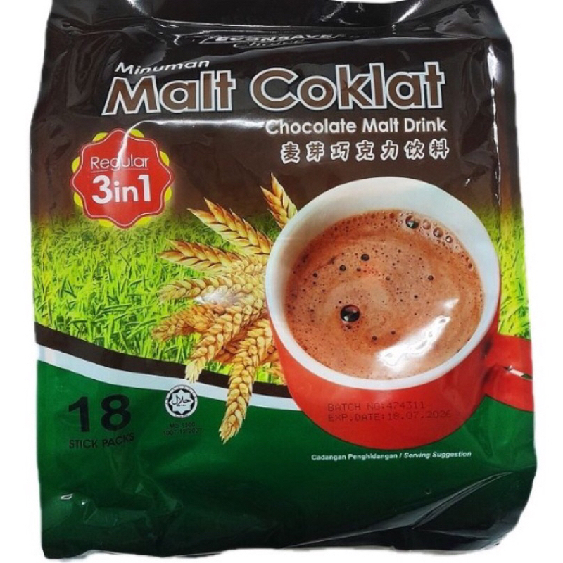 Econsave 3in1 Chocolate Malt Drink 18s X 30g | Shopee Malaysia