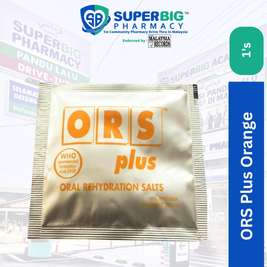 ORS Plus Orange x 1's | Shopee Malaysia