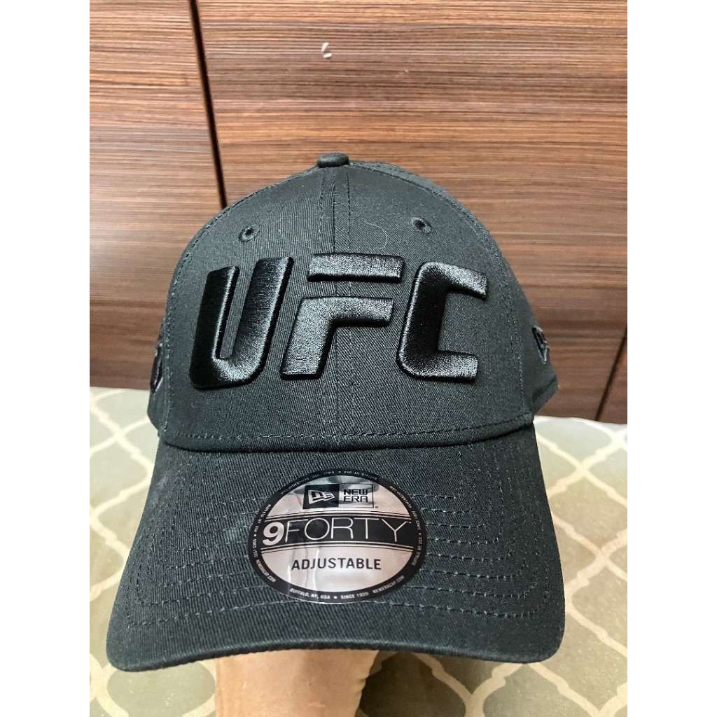 NE X UFC 9 Forty Full Black Baseball Cap Strapback Adjustable | Shopee ...
