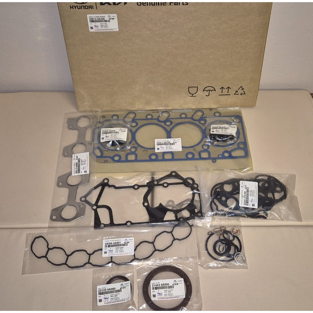 100% ORIGINAL (HYUNDAI KIA) ENGINE OVERHAUL SET HYUNDAI STAREX A2 ...