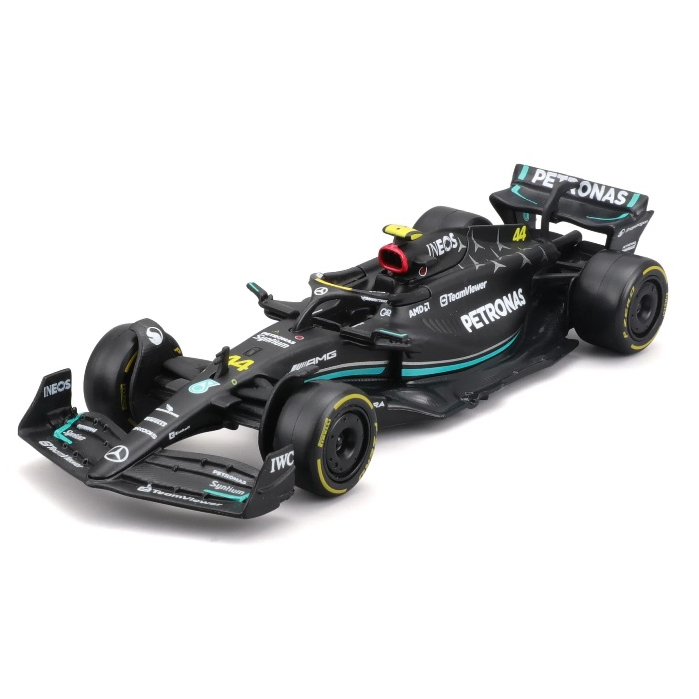BBURAGO Burago 1:43 F1 Racing AMG Petronas F1 Team 2023 1W14E #44 Die ...