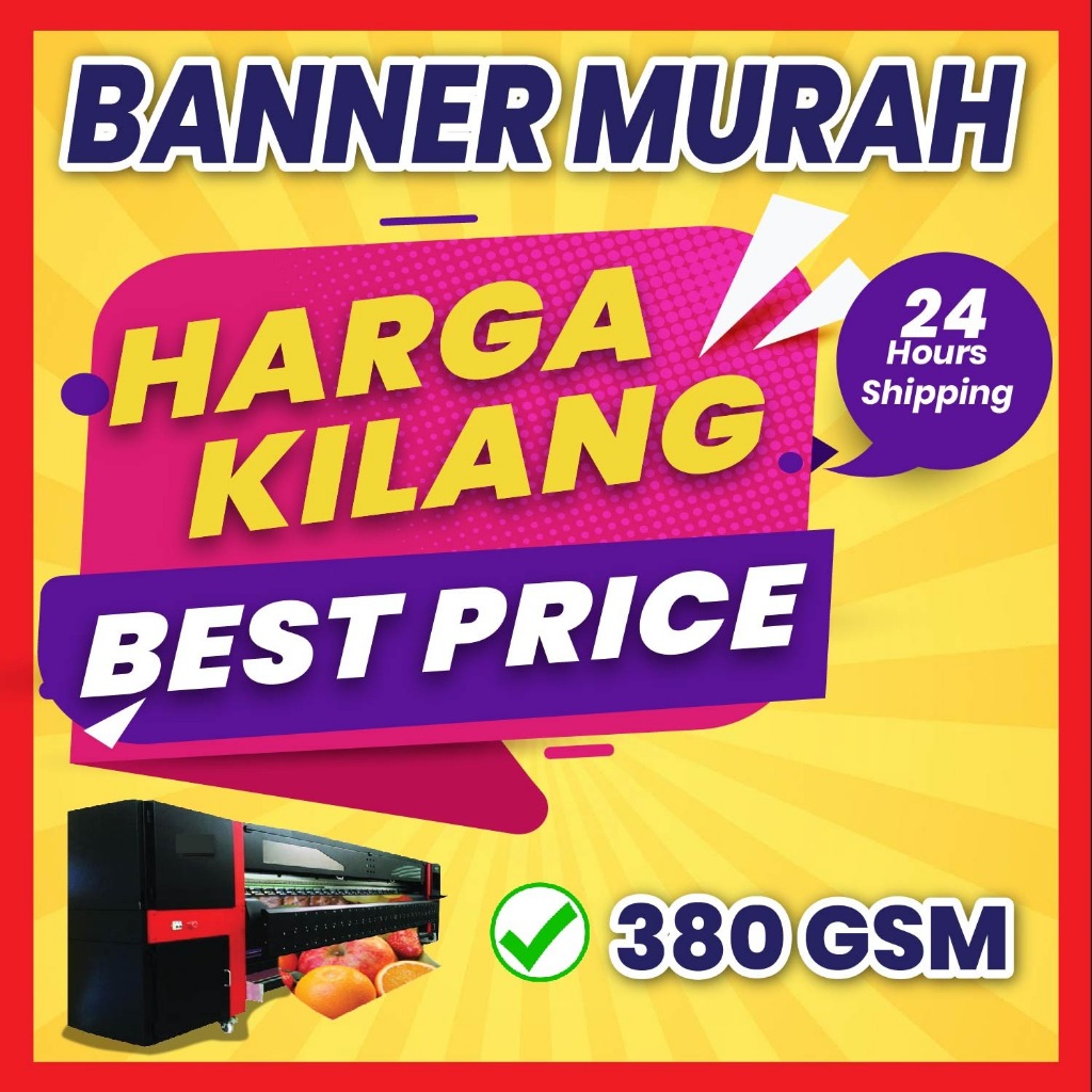 Banner murah, Banner Rahmah, Banner tepi jalan, Banner Makanan, Banner ...
