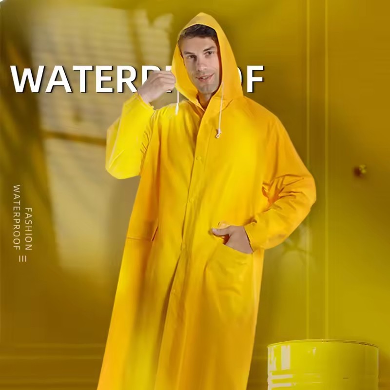 One-piece raincoat Full Body Rainsuit Motorcycle Long Rain Jacket For ...