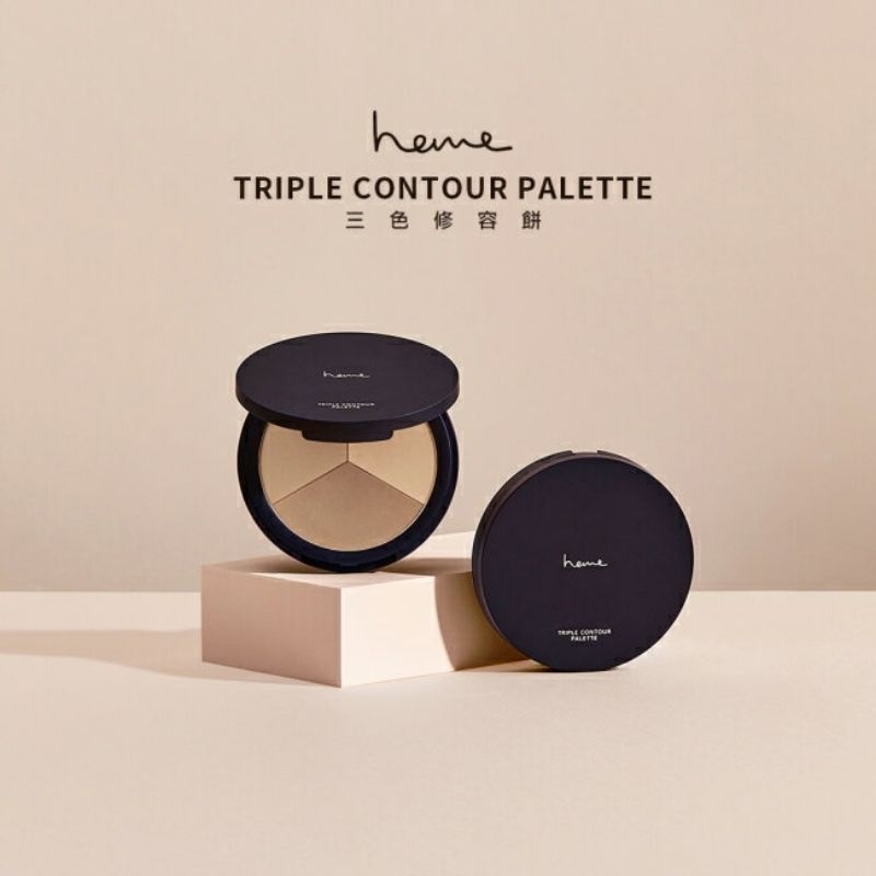 heme triple contour palette heme 三色修容餅 - 01 Natural Contour 9g (RS4452 ...