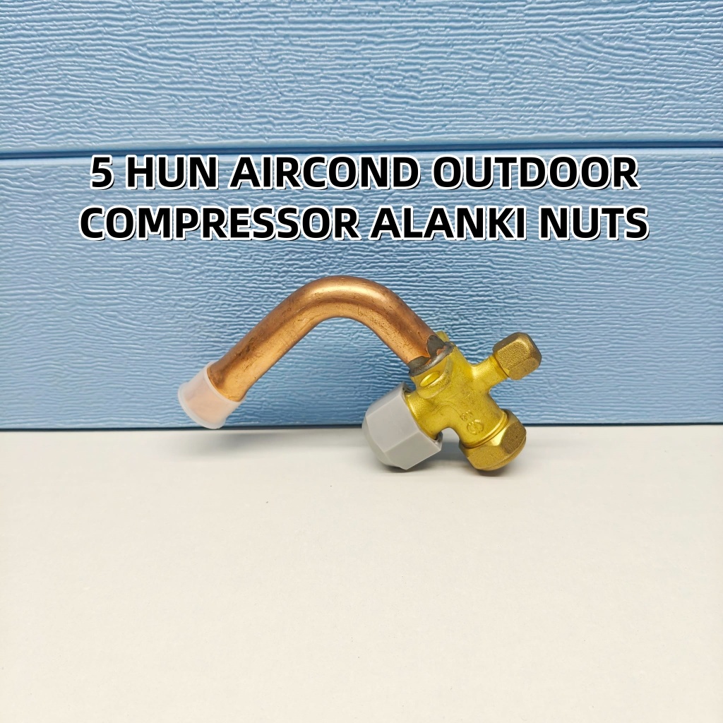 (15.88MM) 5 HUN ALANKI NUTS AIRCOND OUTDOOR COMPRESSOR (5/8") CONNECTOR ...