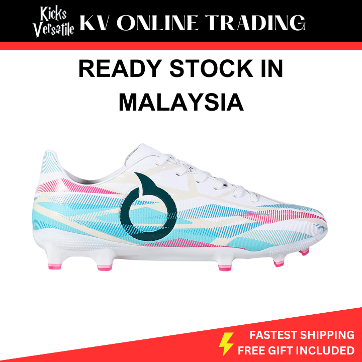 ORTUSEIGHT CATALYST HYPERION FG WHITE CYAN PINK FOOTBALL BOOTS | Shopee ...