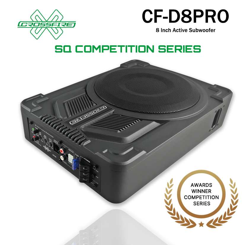CROSSFIRE 8 Inch Active Subwoofer CF-D8PRO | Shopee Malaysia