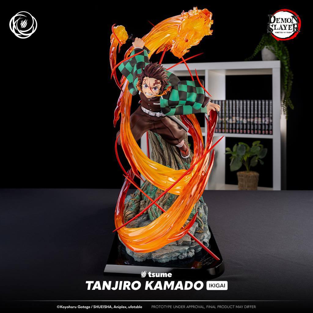 Tsume Ikigai - Kamado Tanjiro Demon Slayer Resin Statue GK Anime Figure ...