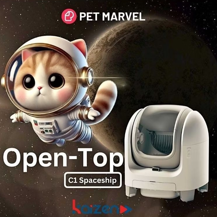😸KAIZEN STORE MALAYSIA😸 [C1 SPACESHIP] PET MARVEL OPEN-TOP SELF ...