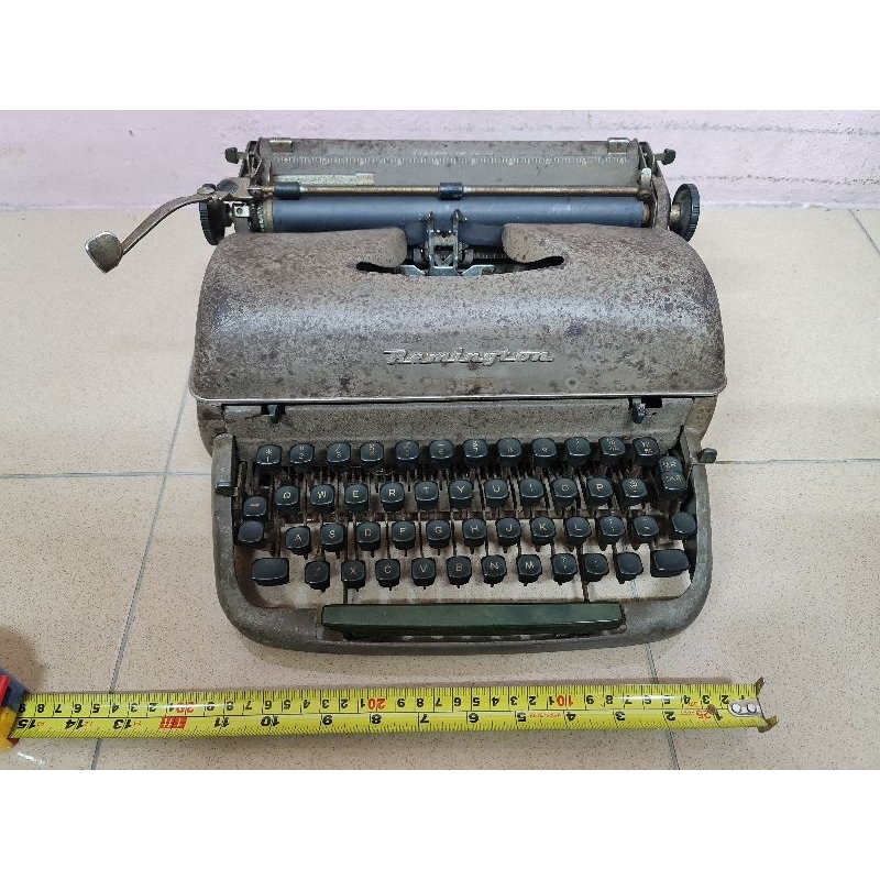 vintage 50s Remington typewriter, antique,used | Shopee Malaysia