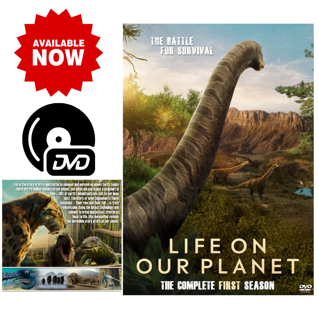 Life on Our Planet The Complete First Season (2023) DVD | The Battle ...