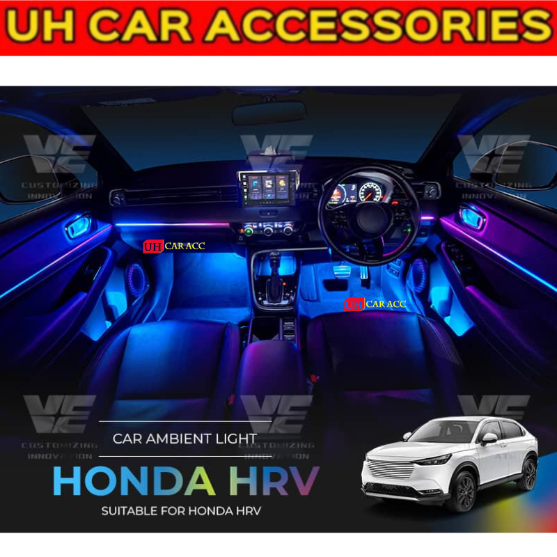 (VE) HONDA HRV 2016-2025 OEM LED INTERIOR AMBIENT LIGHT LAMP LED LIGHTS ...