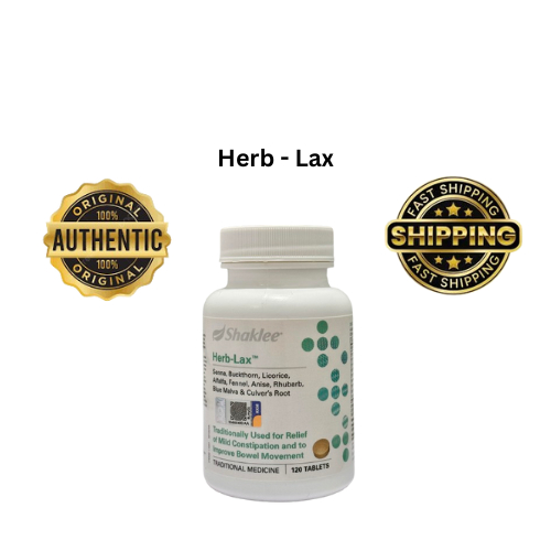 (Exp:May 2026) Herb - Lax - 120 Tablets {100% GENUINE, READY STOCK ...