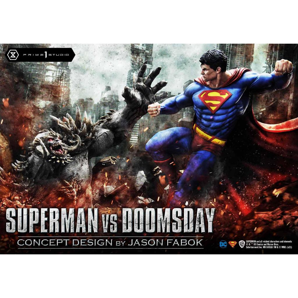 [PO] DC Comics Ultimate Museum Masterline Superman vs. Doomsday (Regular Ver) [Prime 1 Studio ...