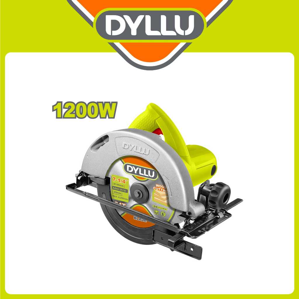 DYLLU DTCW1512001 Circular saw 1200W | Shopee Malaysia