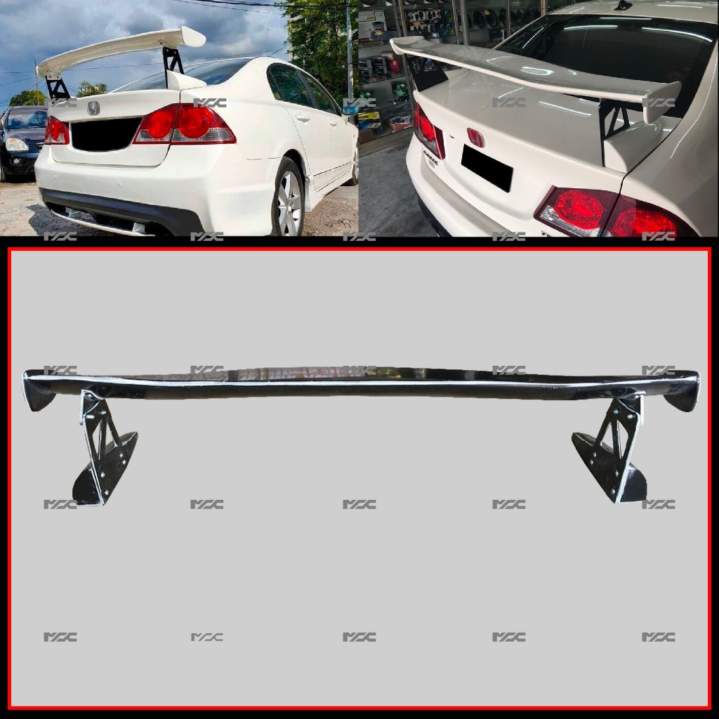 Honda Civic FD FD2 FD2R Type R Mugen Look GT Wing Spoiler | Shopee Malaysia
