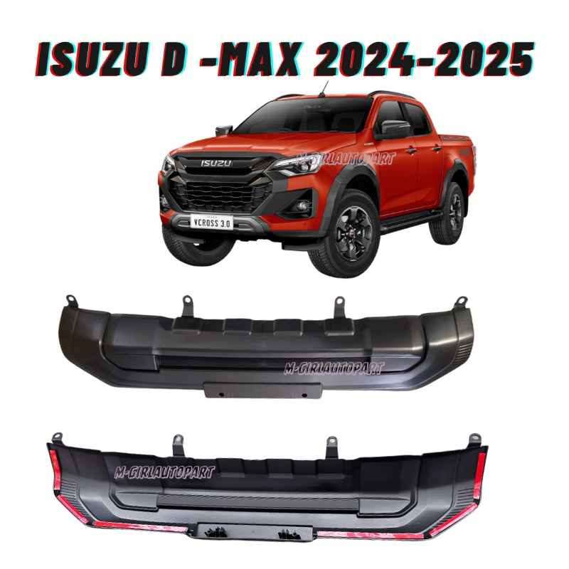 Isuzu Dmax 2024 2025 Front Bumper Lower Guard Protection Cover Bumper ...