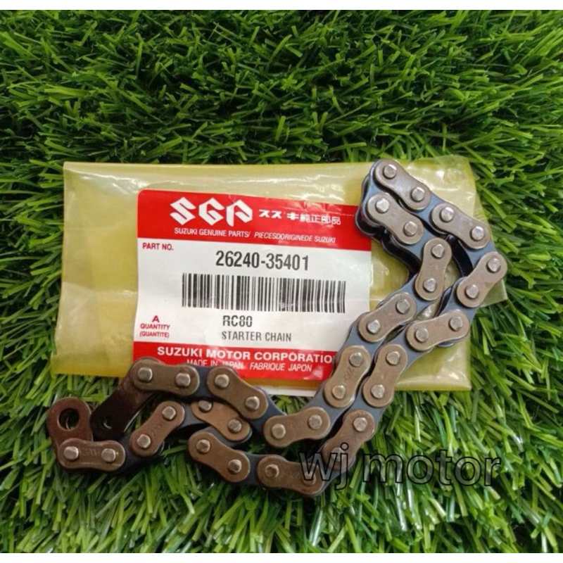 SUZUKI RC80/RC100/RC110 BEST KICK STARTER CHAIN RANTAI ENGKO STARTER ...
