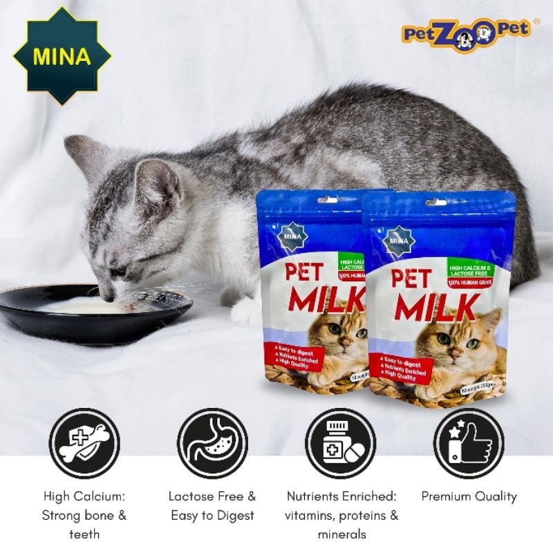 Mina Cat Pet Milk 250g | Shopee Malaysia