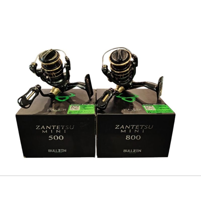 BULLZEN ZANTETSU MINI SPINNING Ultralight FISHING REEL | Shopee Malaysia