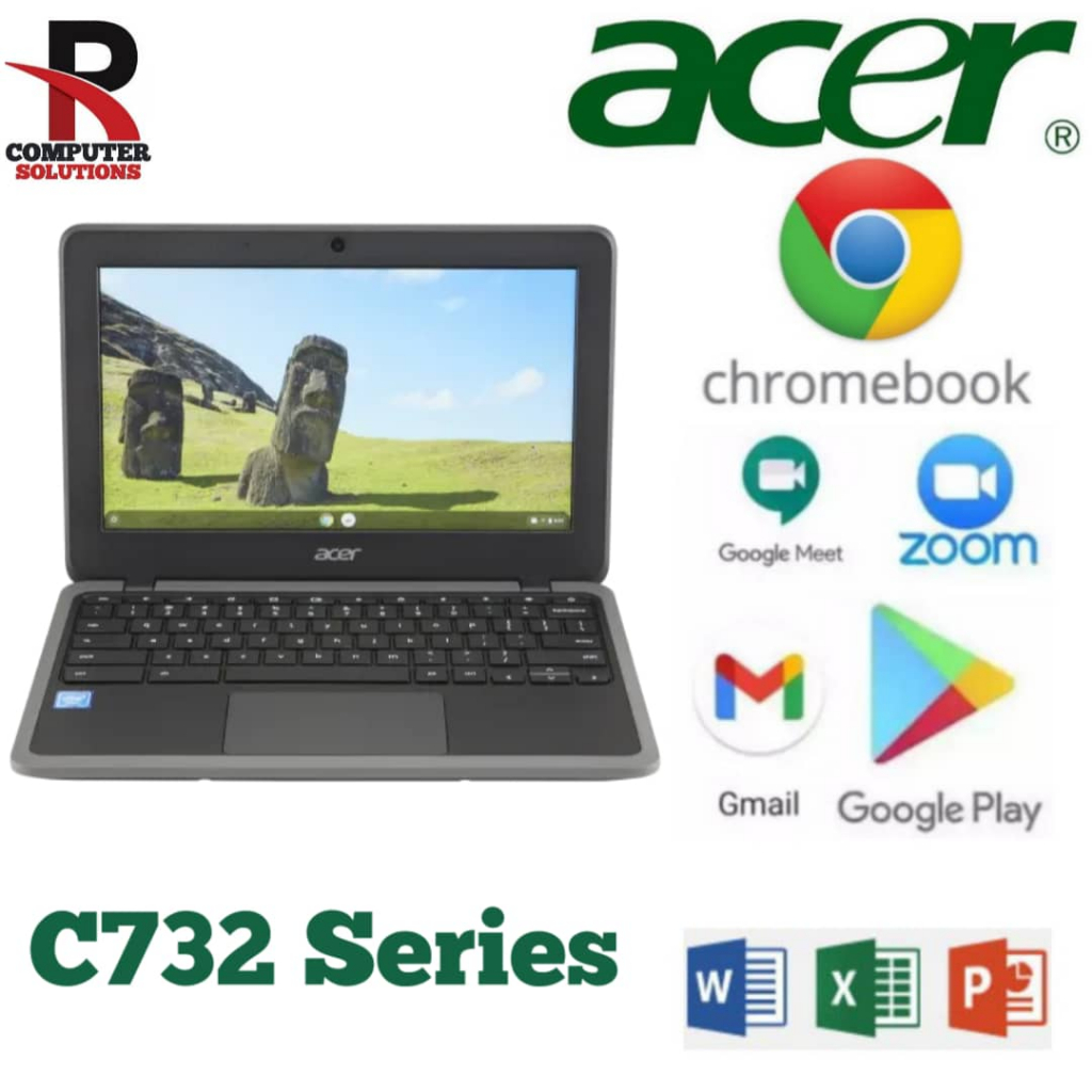 Acer Chromebook C732 4GB RAM 32GB SSD Storage (Play store) Refurbished ...