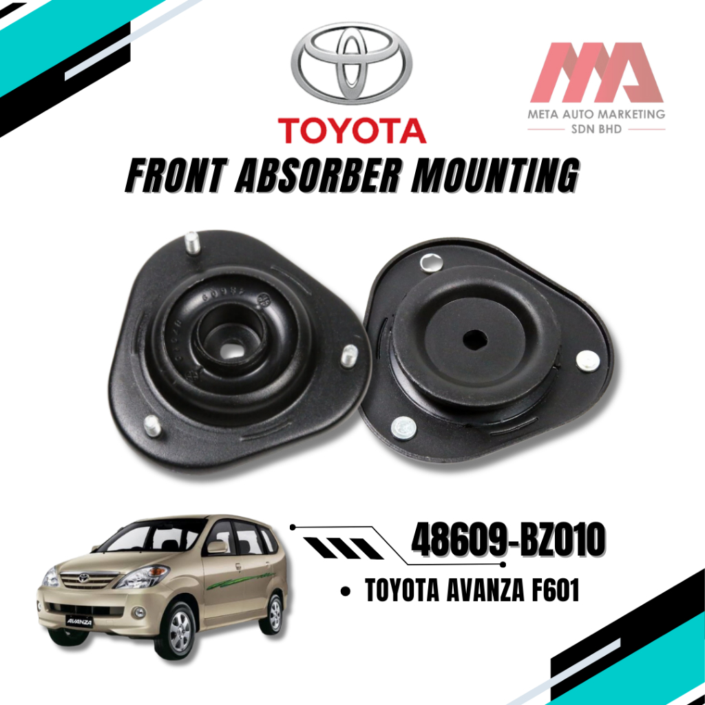 TOYOTA AVANZA F601/F602 ABSORBER MOUNTING FRONT (48609-BZ010) | Shopee ...
