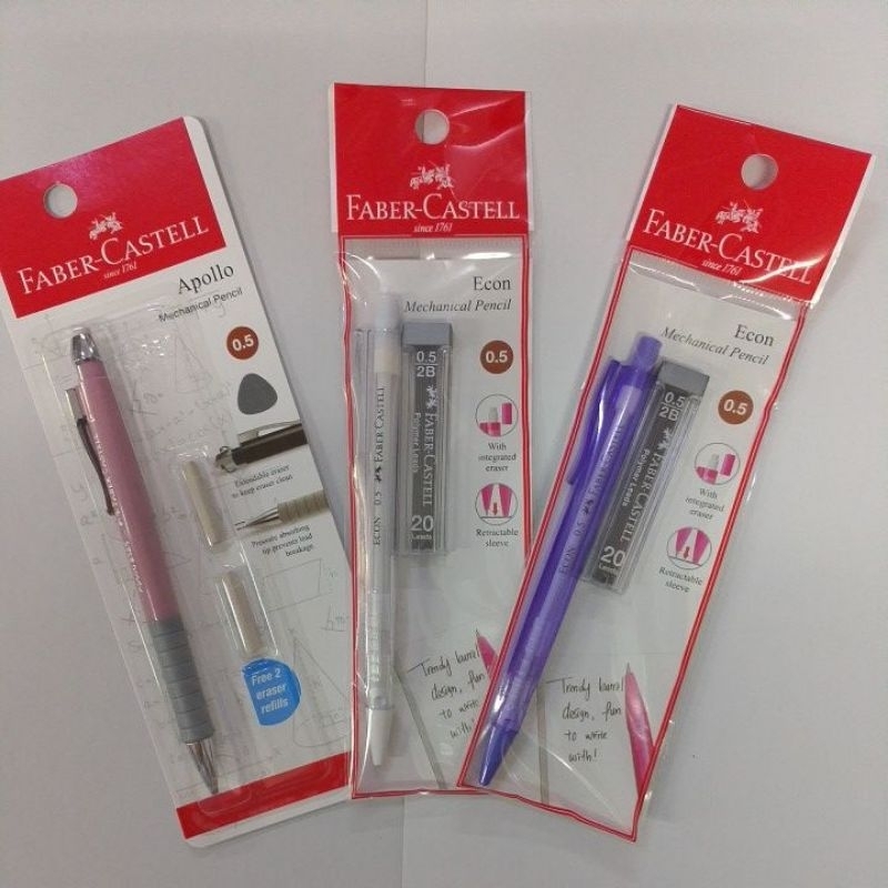 Faber-Castell Mechanical Pencil Tru Click mech. Pencil pencil tekan 0.5 ...