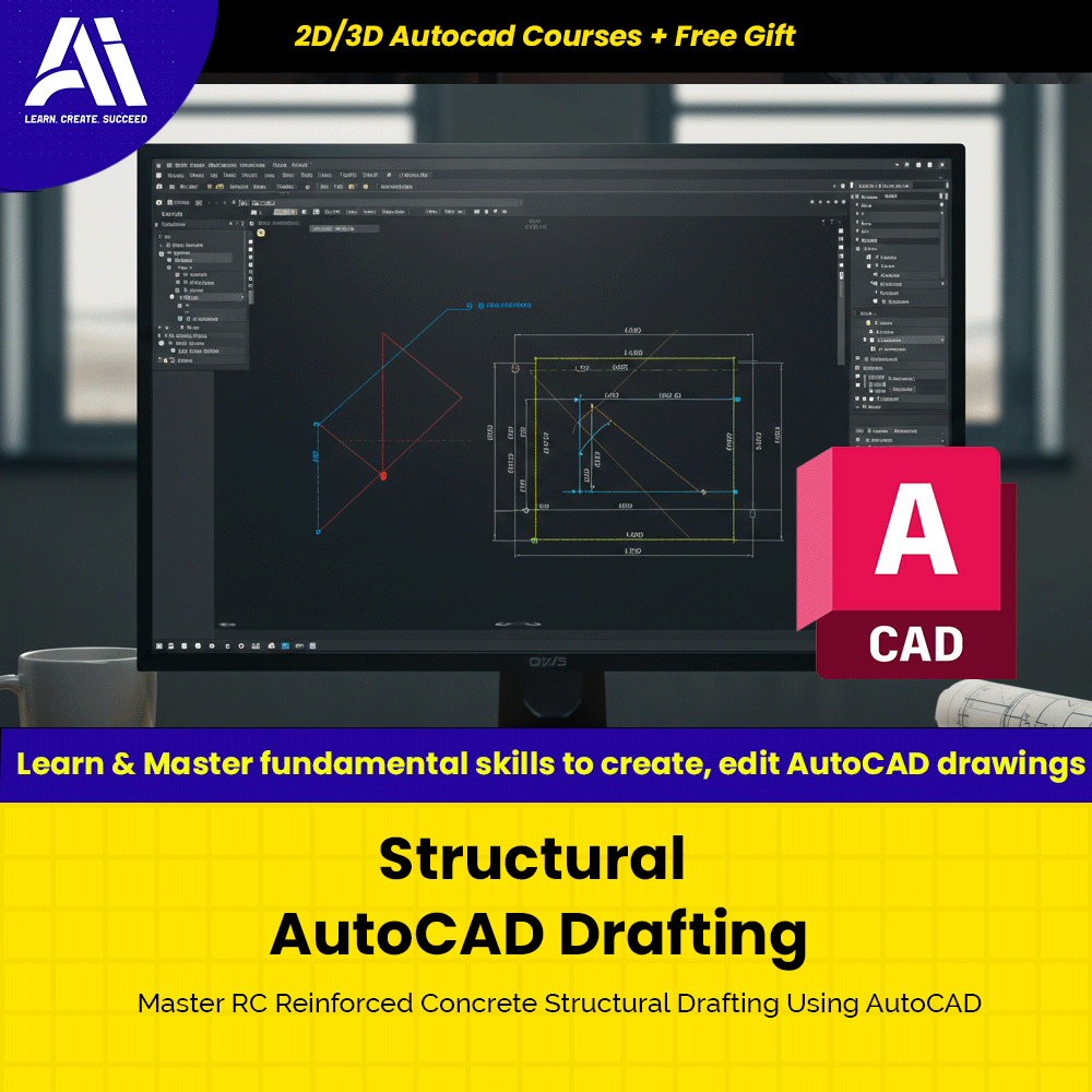 Video Course - Structural AutoCAD Drafting | Learn Autocad 2025 ...