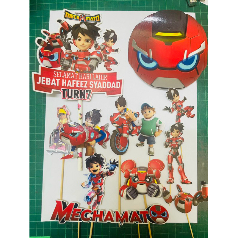 KEK TOPPER MECHAMATO | Shopee Malaysia