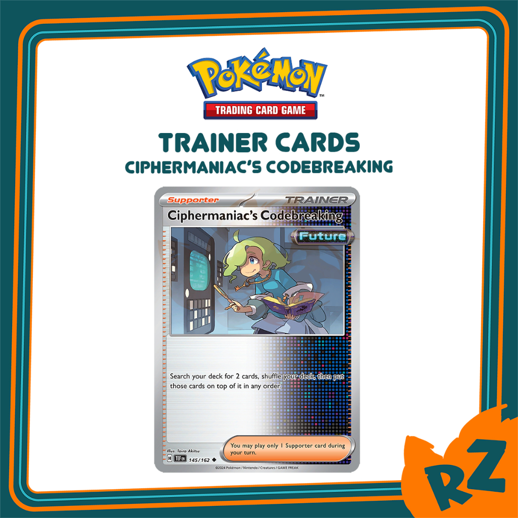 [Original] Pokemon TCG Card Ciphermaniac's Codebreaking Supporter ...