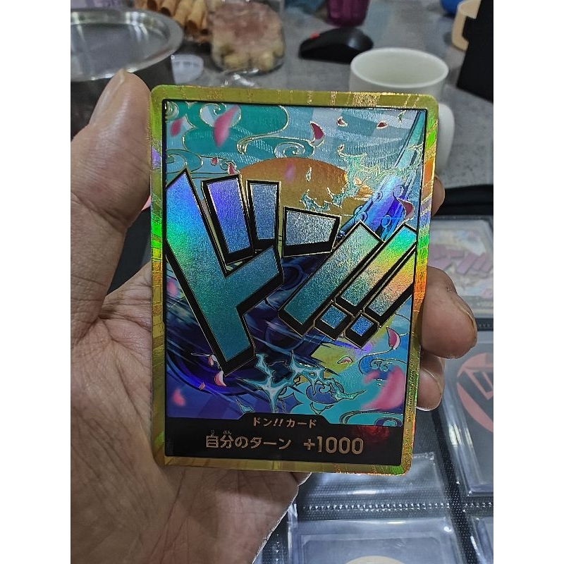 Bandai One Piece OPTCG PRB Foil Gold Don Yamato | Shopee Malaysia