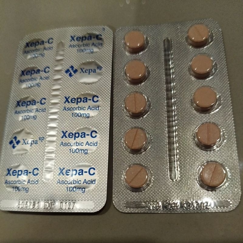 Xepa-C Ascorbic Acid 100MG ( 10biji ) | Shopee Malaysia