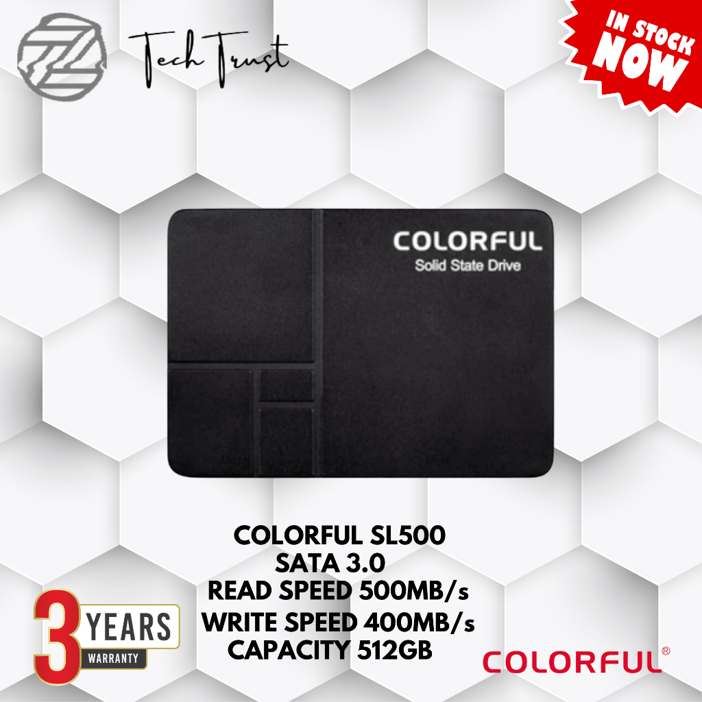 Colorful SATA SL500 512GBInternal SSD Solid State Drive | Shopee Malaysia