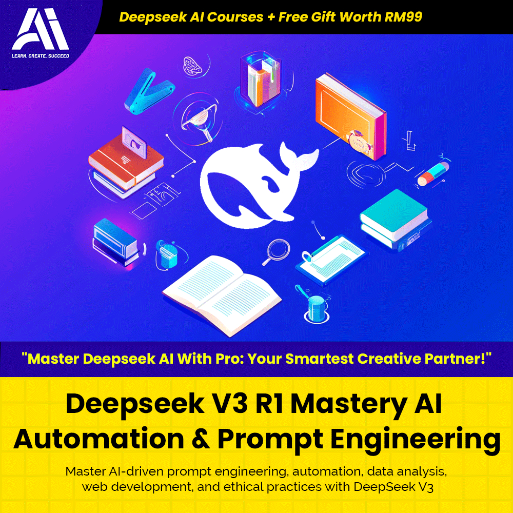 Deepseek Course - Deepseek V3 R1 Mastery AI Automation & Prompt Engineering | Learn Deepseek ...