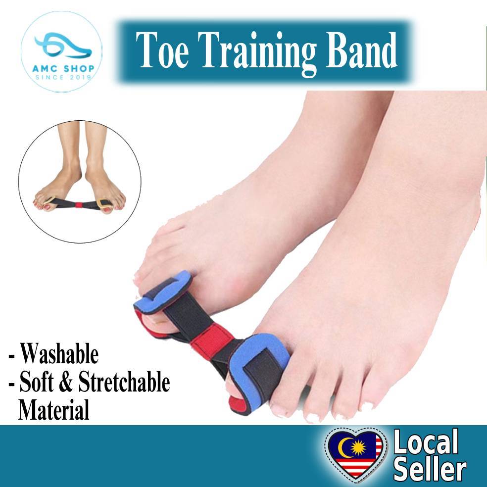 AMC 1pc Hallux Valgus Belt Training Band Thumb Straightening Exerciser ...