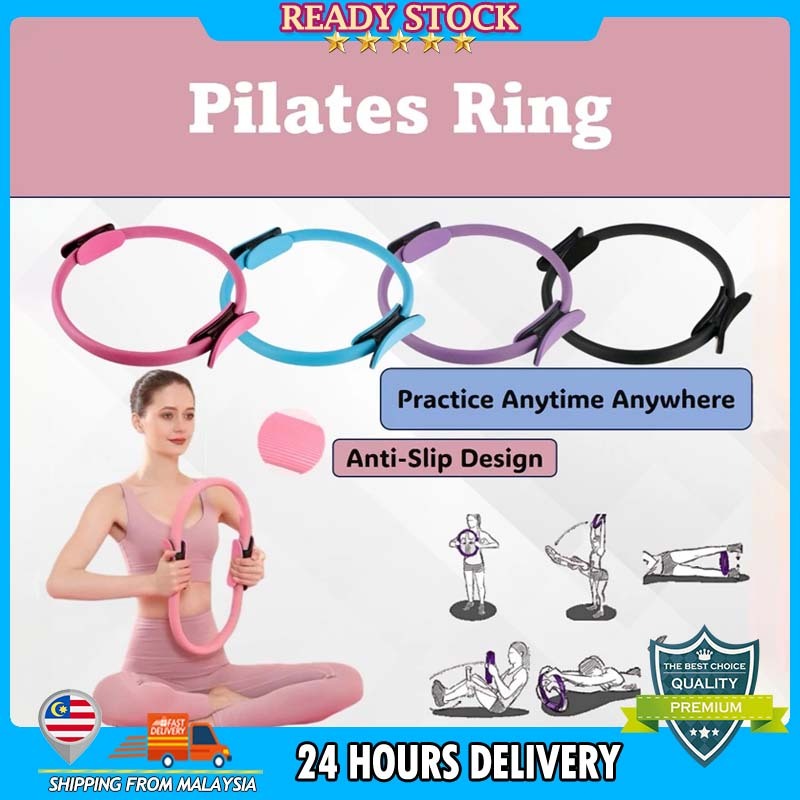 Pilates Yoga Training Magic Ring Full Body Toning Muscles Body Exercise ...
