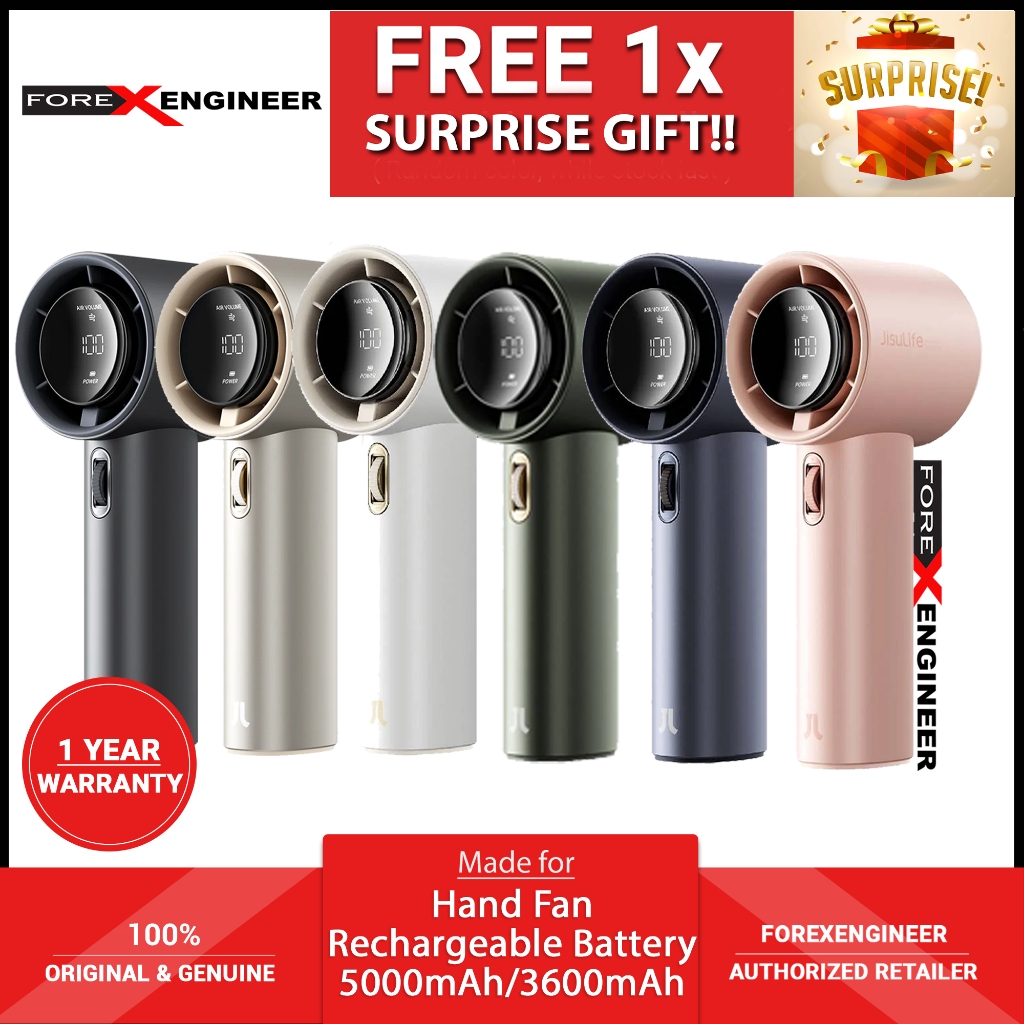 JisuLife FA53Pro1s / FA53Pro1 Handheld Hand Fan Pro1S / Pro1 100 Wind ...