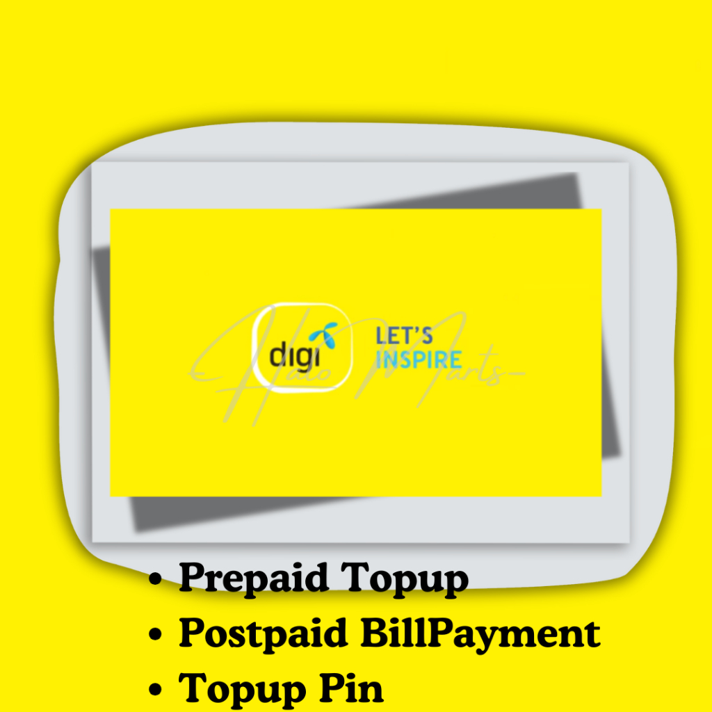 Digi Prepaid Topup / Digi Bill Payment / Digi Prepaid Pin Simcard | Shopee Malaysia