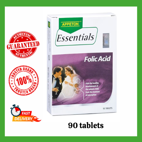 APPETON ESSENTIAL FOLIC ACID 90'S (EXP:07/2027) | Shopee Malaysia