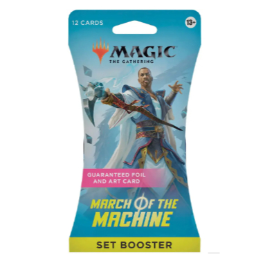 Magic The Gathering | March of the Machine Set Booster Pack - 12 Cards ...