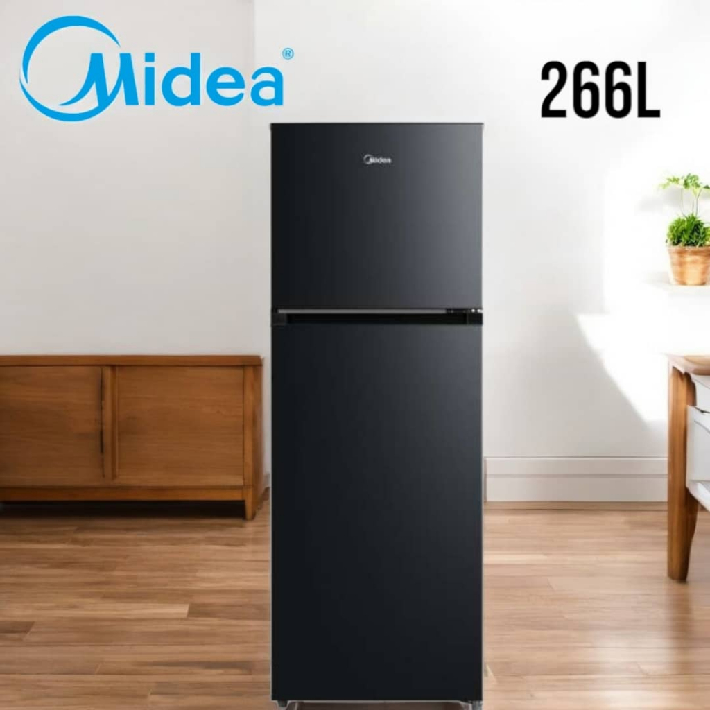 MIDEA DOUBLE DOOR REFRIGERATOR 266L MDRT384MTB30 | Shopee Malaysia